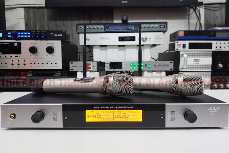 Micro không dây AAP M9 Tân Cường GIÁ TỐT NHẤT | A88